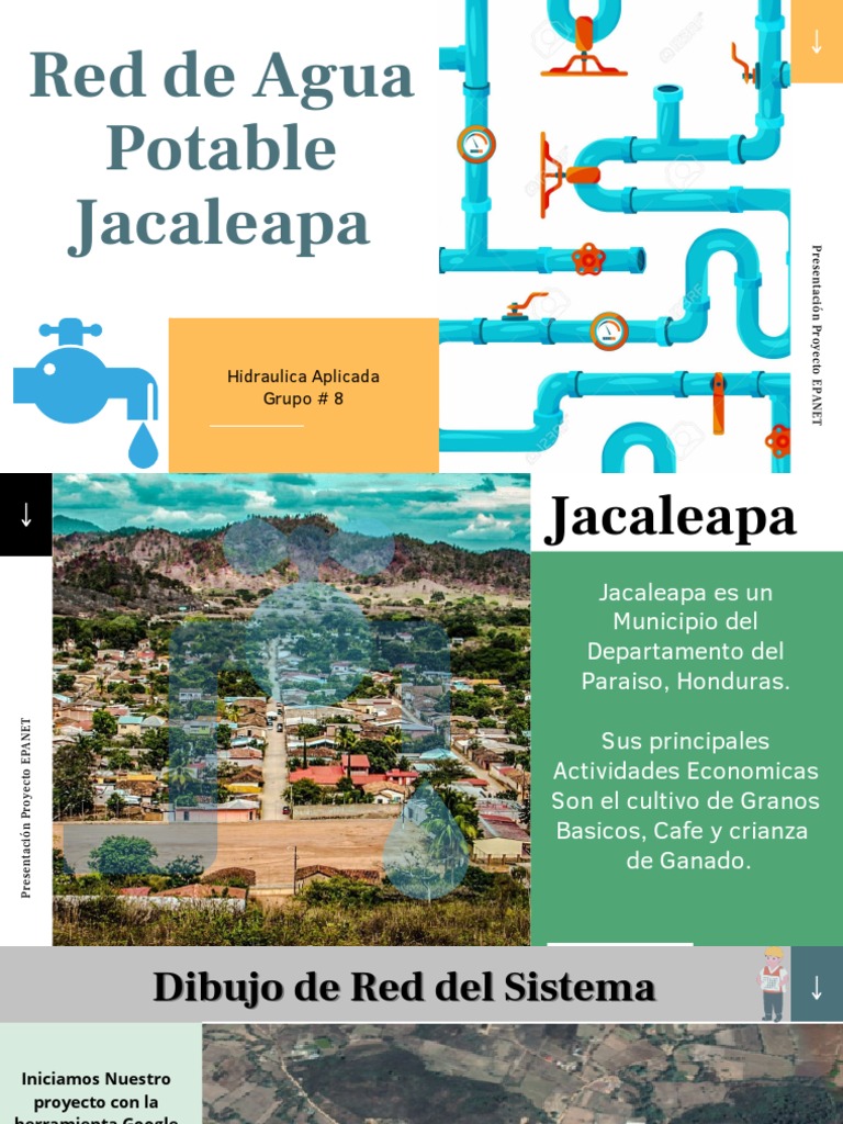 Red de Agua Potable Jacaleapa PDF | PDF | Tanques | Agua