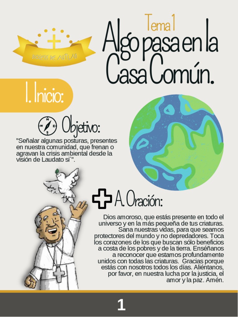 Tema 1. Algo Pasa en La Casa Común. | PDF | Entorno natural | Ciencias ...