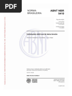 NBR 5410 Atualizada Download NBR 5410 em PDF Sala Da Eletrica | PDF | Eletricista | Eletricidade