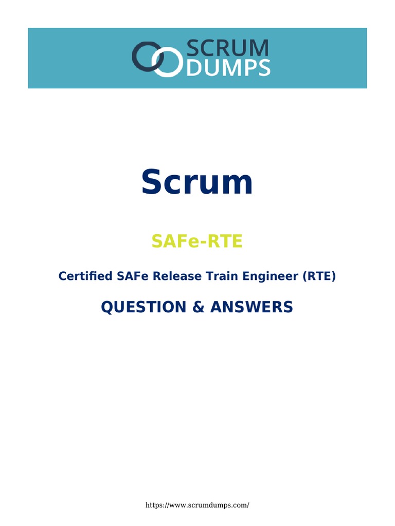 SAFe RTE PDF | PDF | Scrum (Software Development) | Agile Software Development