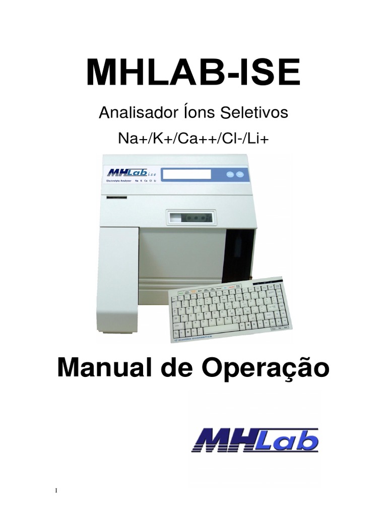 MH LAB ISE Operator Manual | PDF | Química | Eletricidade