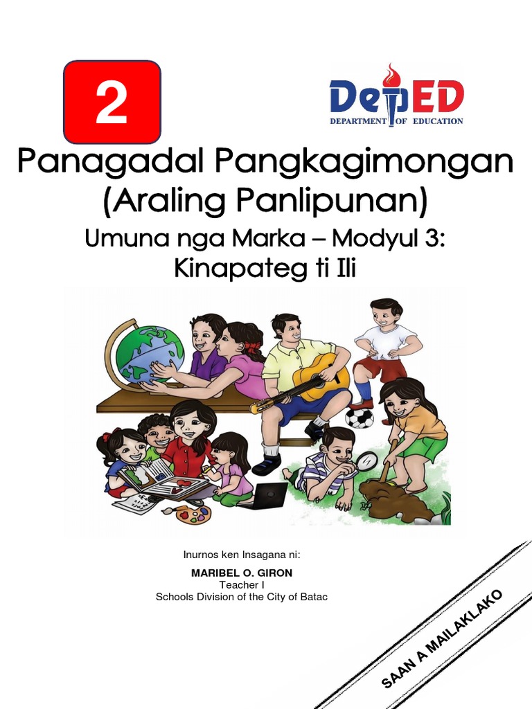 AP2 - q1wk3 - Mod3 - Kinapateg Ti Ili PDF | PDF