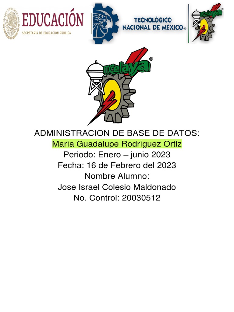 Bolsa de Trabajo Como DBA PDF | PDF | Oracle Corporation | Bases de datos Bolsa de Trabajo Como DBA PDF | PDF | Oracle Corporation | Bases de datos