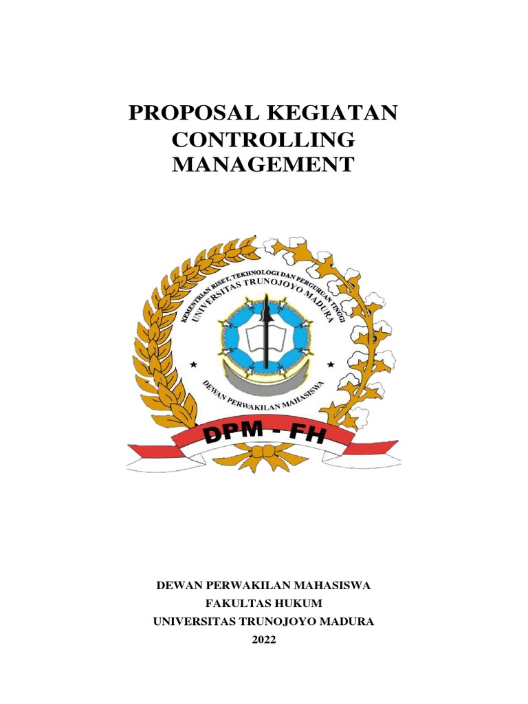 Proposal CONTROLLING DPM FH 2022 Fiks | PDF