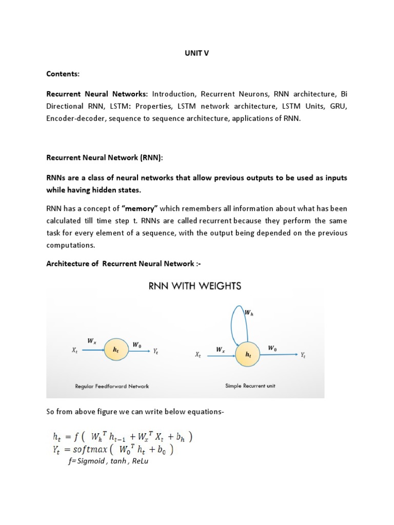 Unit 5 Foundations Of Deep Learning Pdf Artificial Neural Network