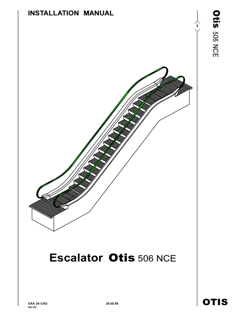 Escalator: Installation Manual | PDF | Elevator | Escalator