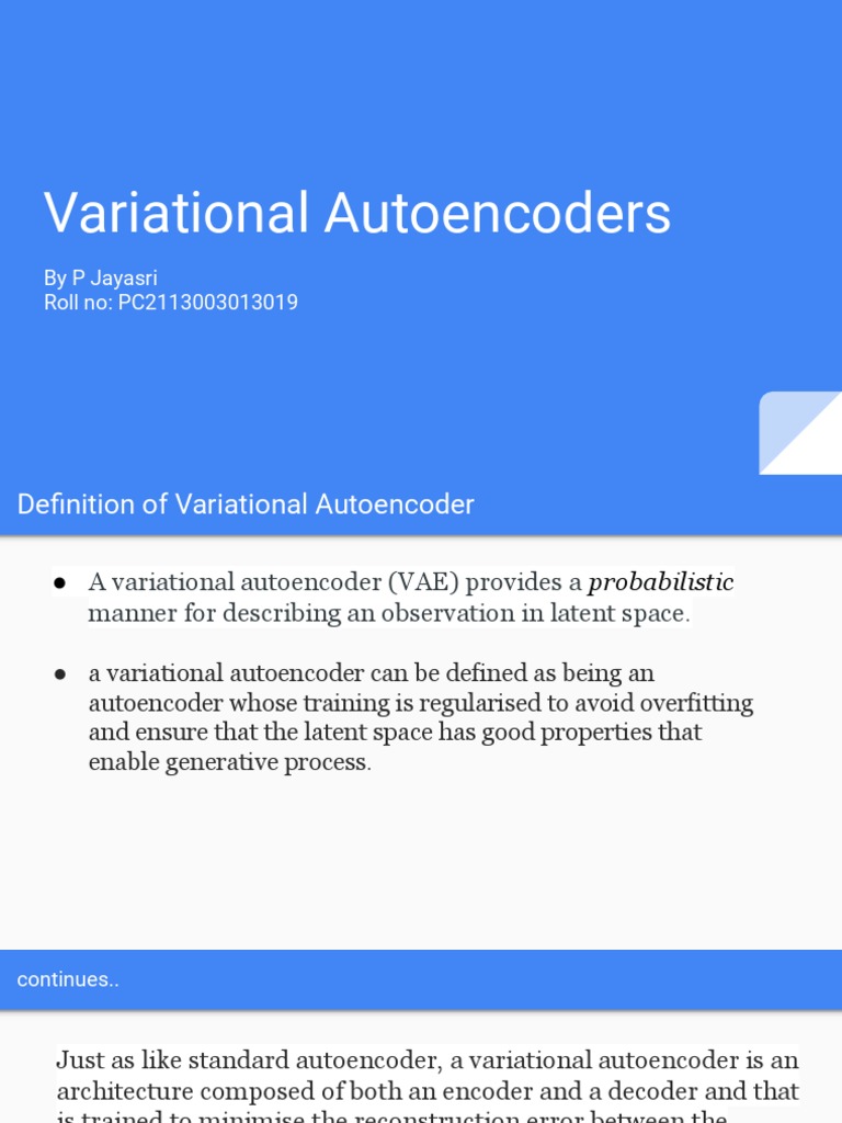 Variational Autoencoders | PDF