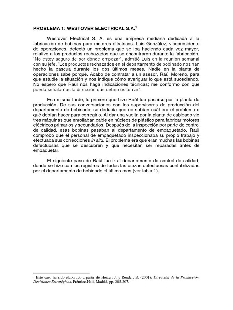 Caso No.1 Pareto Ishikawa | PDF