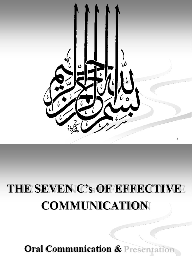 7cs of Communication | PDF | Word | Communication