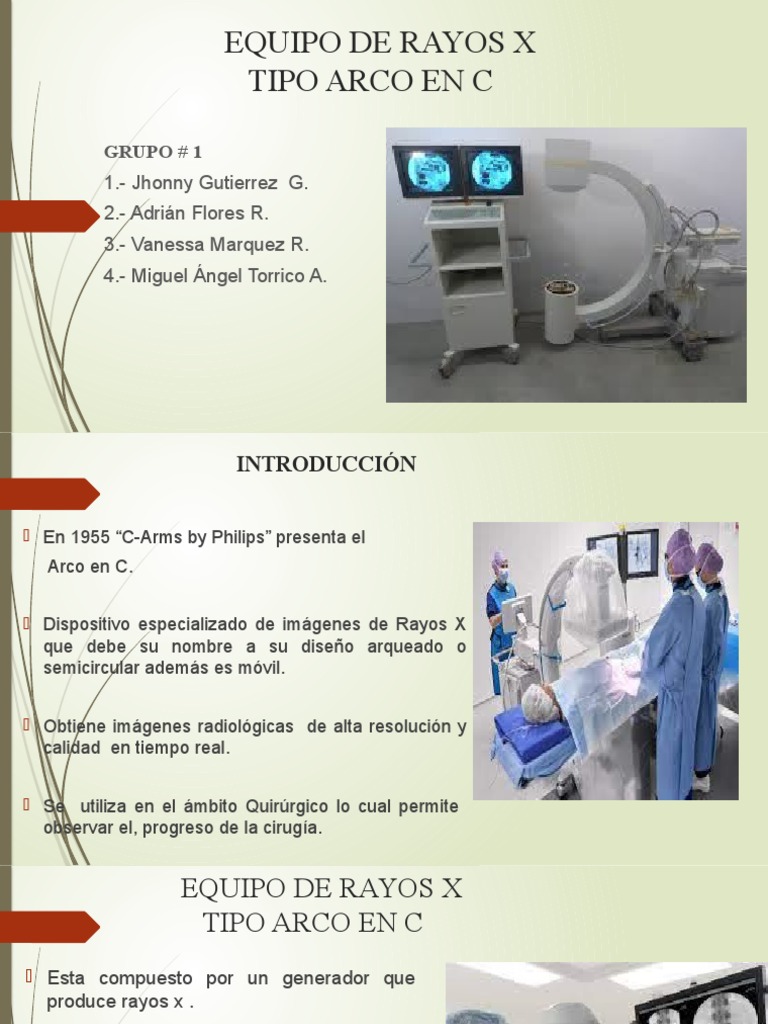 Arco en C | PDF | Cirugía | Imagenes medicas