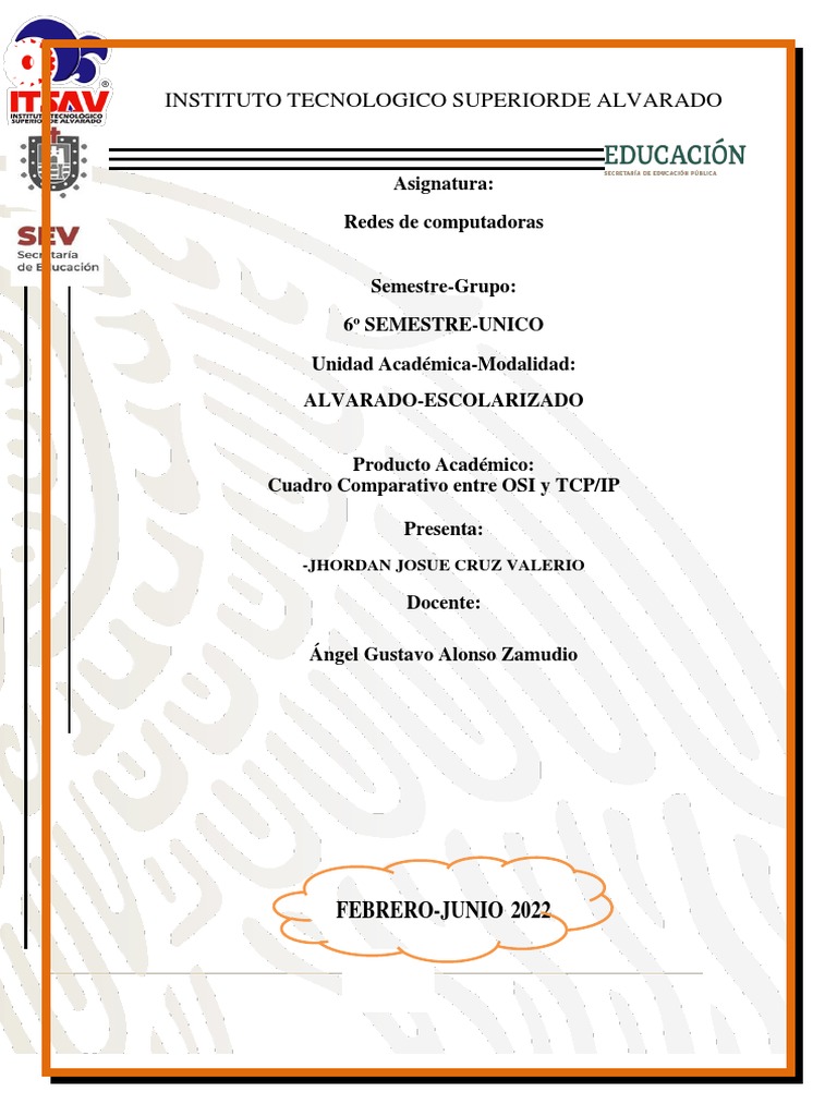 Cuadro comparativo detallado entre los modelos OSI y TCP/IP | PDF ... Cuadro comparativo detallado entre los modelos OSI y TCP/IP | PDF ...