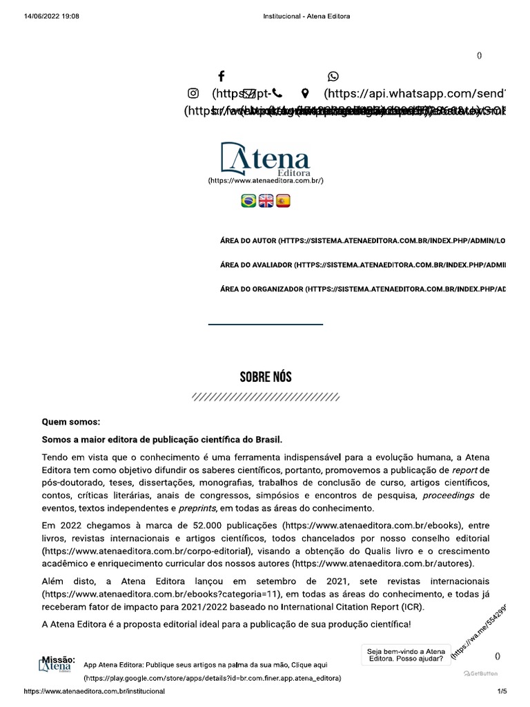 2 Escopo Editora Atena | PDF