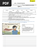 Mini-Zine: The Elements of Art | PDF