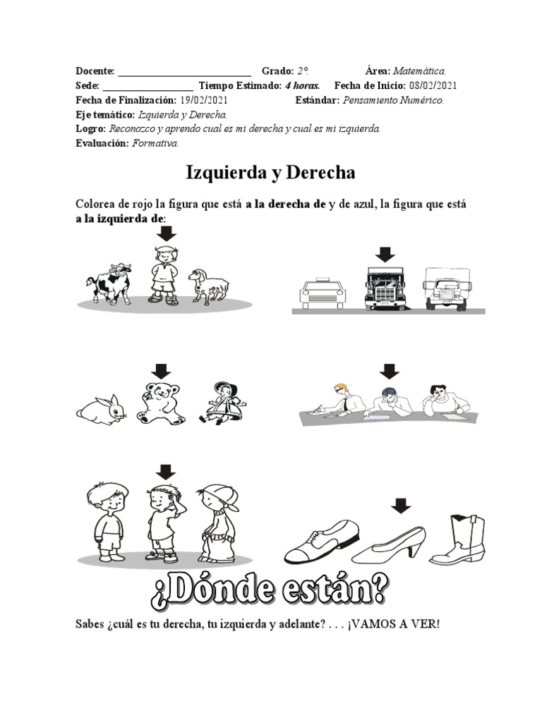 Actividades de Aprendizaje para 2° Grado | PDF