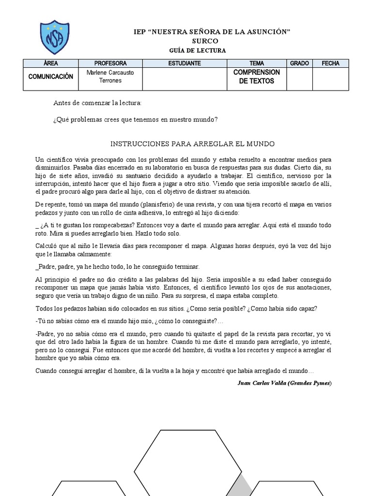 Taller - Com - Instrucciones para Arreglar El Mundo | PDF Taller - Com - Instrucciones para Arreglar El Mundo | PDF