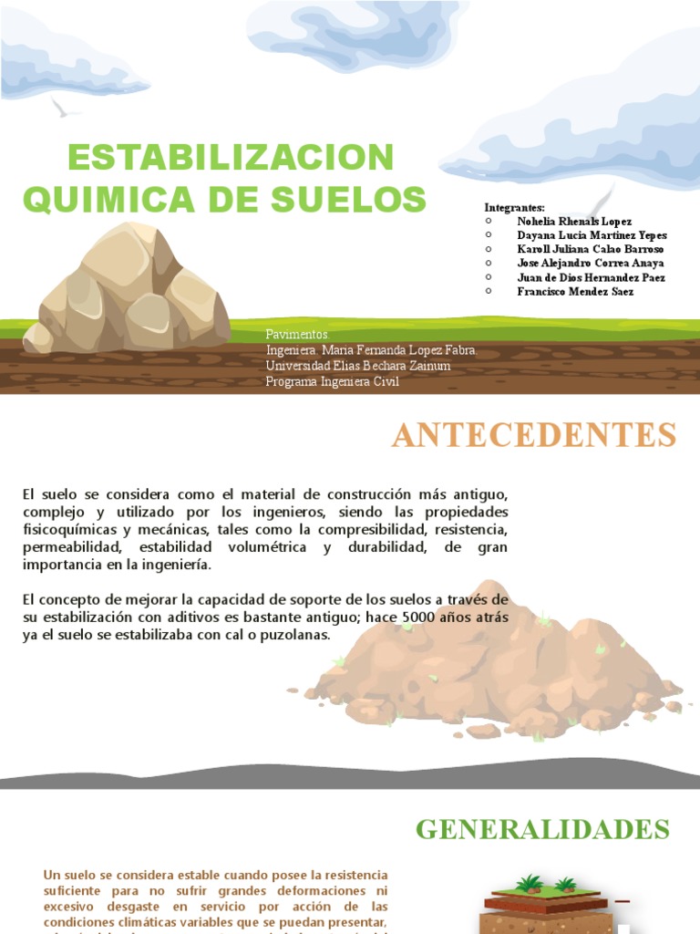 Plantilla PowerPoint Del Suelo | PDF | Ingeniería | Ciencias Naturales