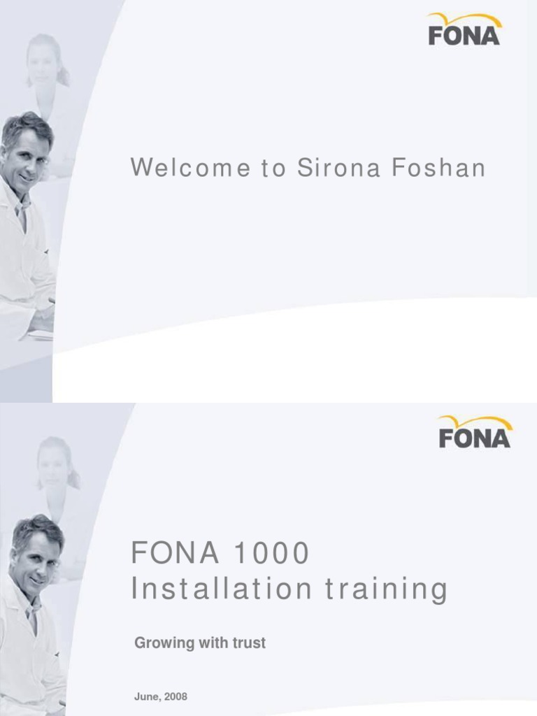 FONA 1000 Installation Guide | PDF | Chair | Screw