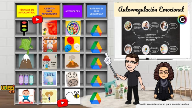 Aula Virtual Autorregulación Emocional UDEEI 414 | PDF