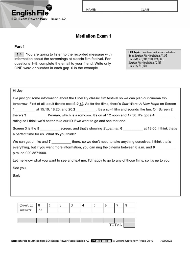 A2 Mediation 1 Pdf Apartment