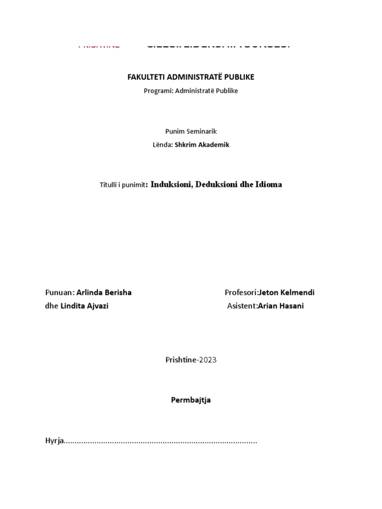 Punim Seminarik | PDF