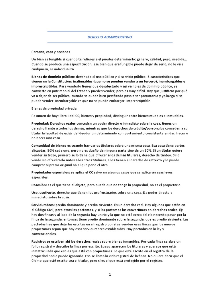 Apuntes Clase 2º Profesor, Jesús Bobo | PDF | Propiedad | Donación