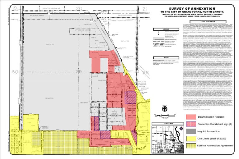 De-Annexation Petition Map | Download Free PDF | Plat | Geographic Data ...