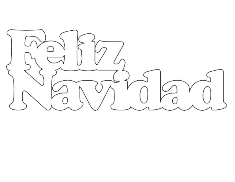 Letras Feliz Navidad | PDF