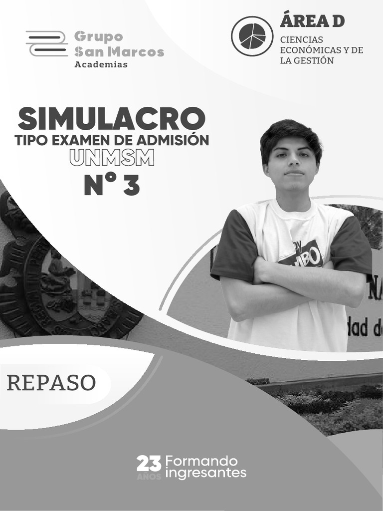 Repaso I Simulacro 3 Area D Con Claves PDF | PDF | Carlomagno | Nueva españa