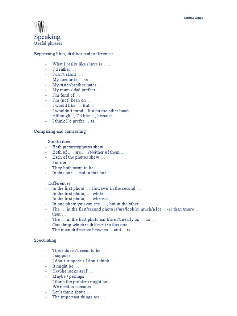 Speaking Useful Phrases Pdf