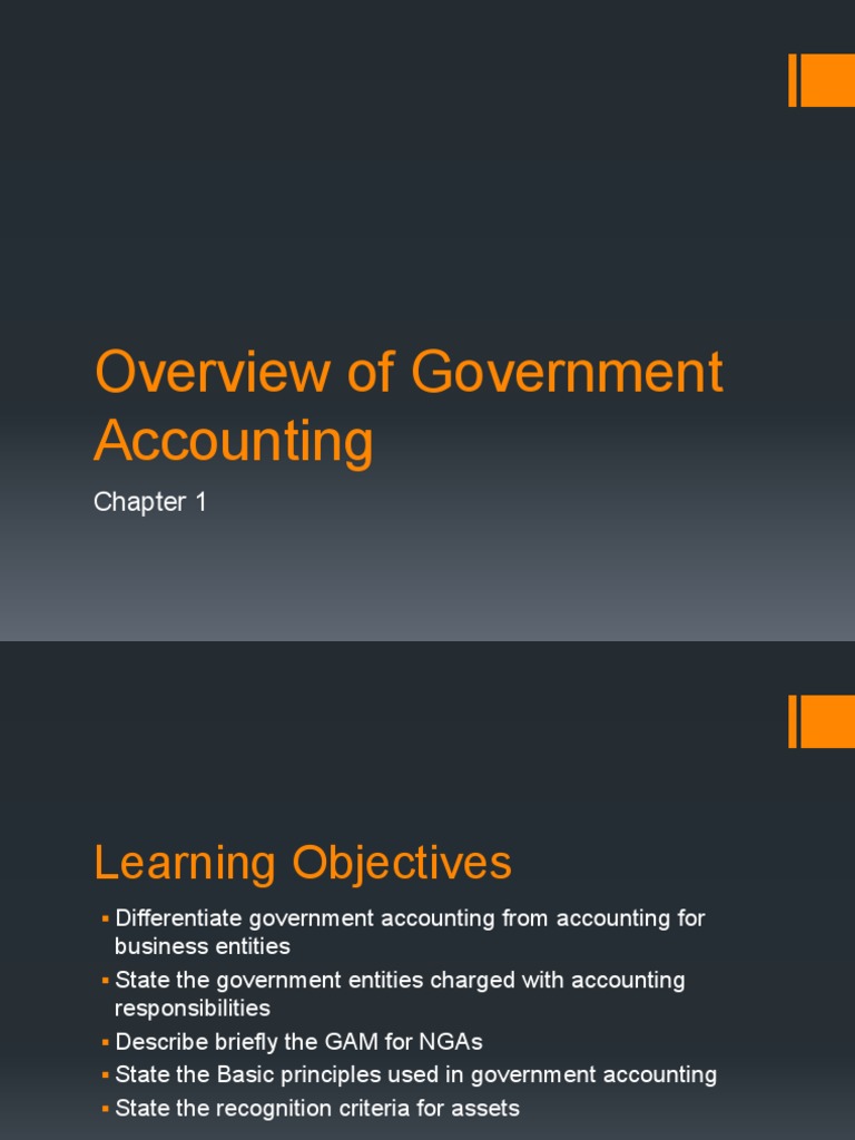Government Accounting Chapter 1 | Download Free PDF | Accounting | Financial Statement