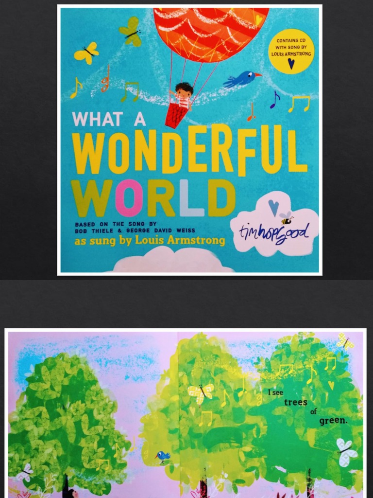 What A Wonderful World Book PDF | PDF