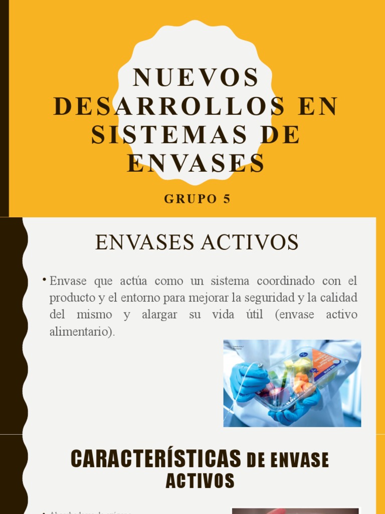 Desarrollos en Sistemas de Envases | PDF