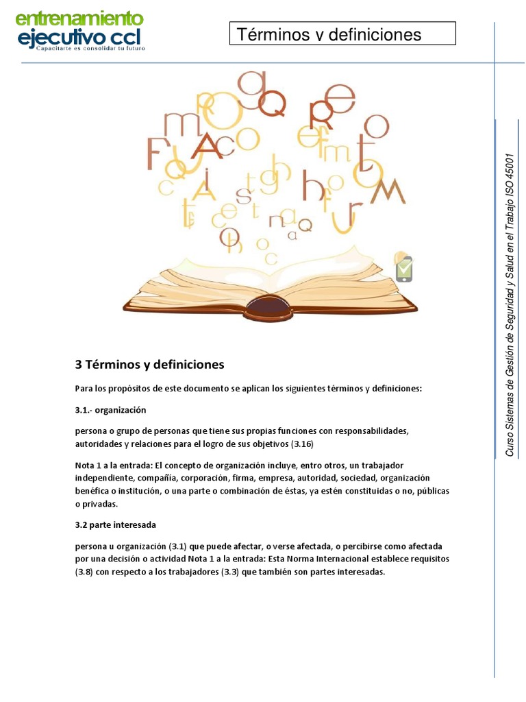 Términos y Definiciones | PDF