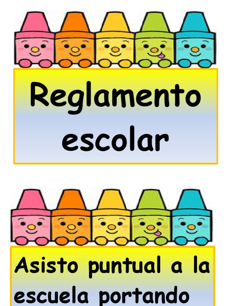 Reglamento Crayones | PDF