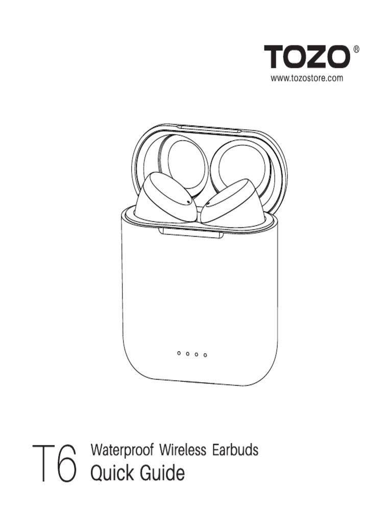TOZO T6 Quick+start+Guide 0218 | PDF