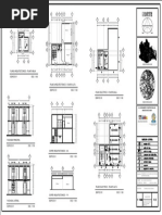 Planos de Casa Infonavit de Una Planta | PDF | Dibujo técnico