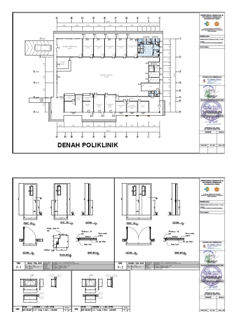 Denah Pintu Kusen Jendela | PDF | Door | Buildings And Structures