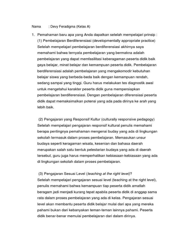 Topik 4 Aksi Nyata PDF | PDF