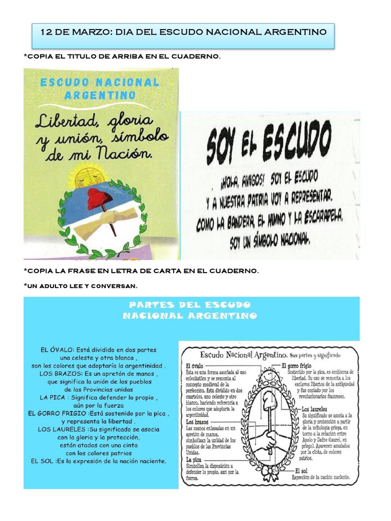 Dia Del Escudo PDF | PDF