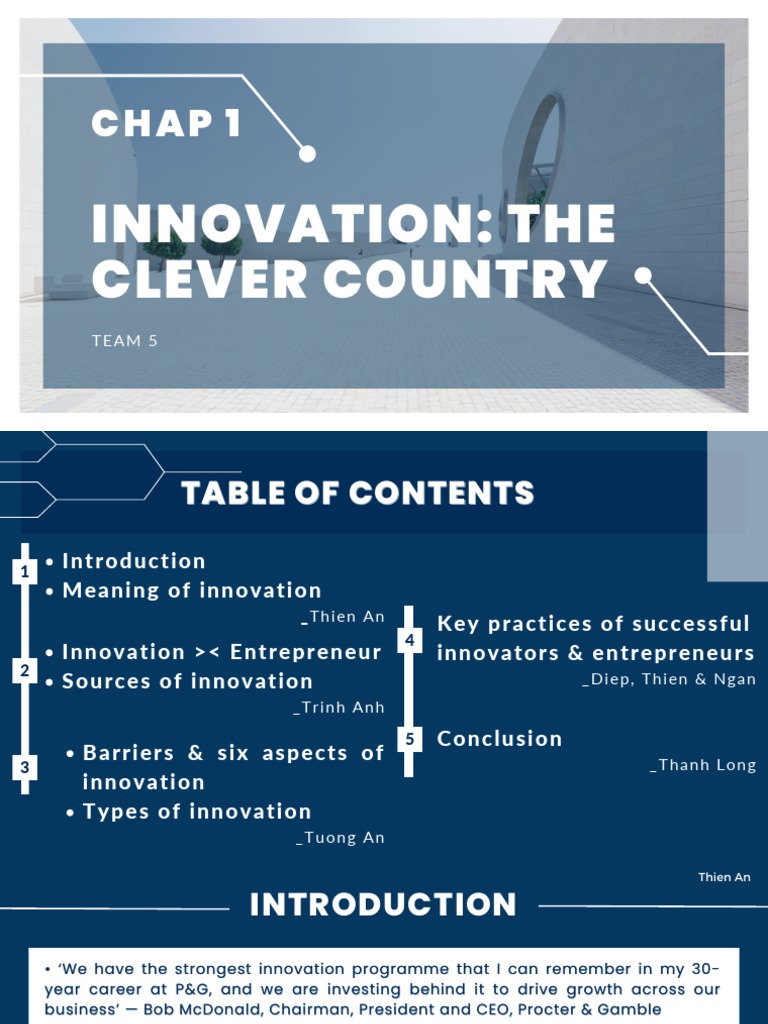 INNOVATION KEY PRACTICES | PDF | Innovation | Entrepreneurship