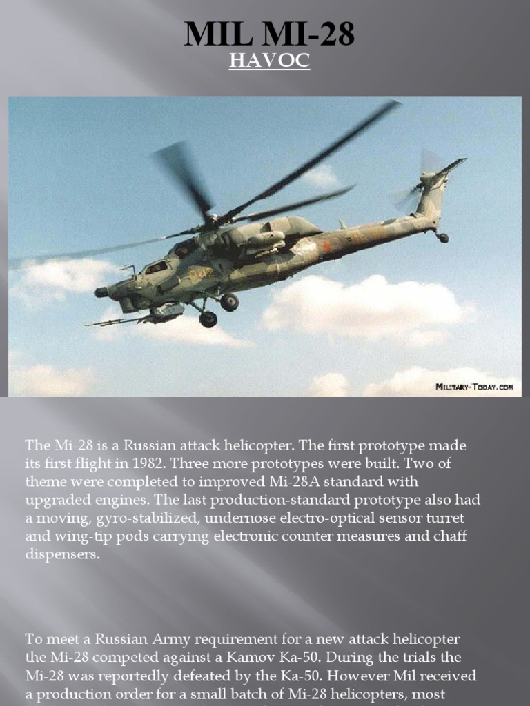 Mil Mi-28 | PDF
