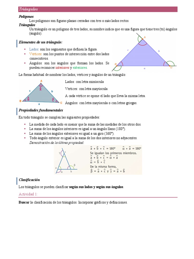 Triangulos 2do San José | PDF | Triángulo | Ángulo