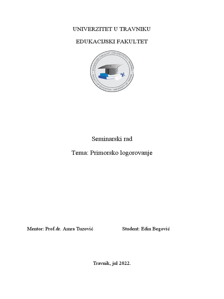 Logorovanje-Seminarski Rad | PDF