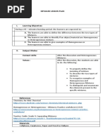 Grade 6 Science Module 1 Lesson 1 and 2 Final | PDF | Solution | Mixture
