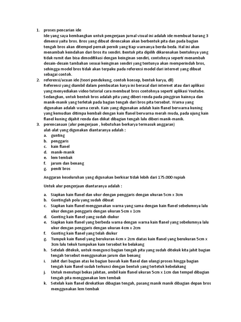 Jurnal Visual SBK | PDF