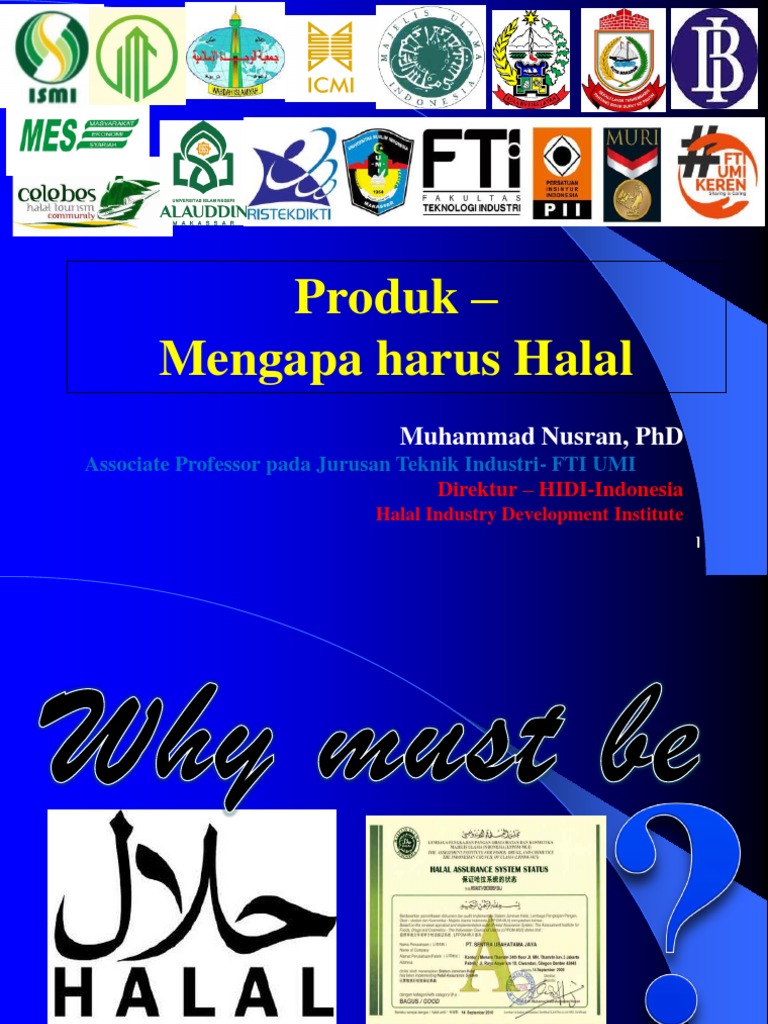 Materi 02-2020-Why Is Halal | PDF | Pork | Abrahamic Religions