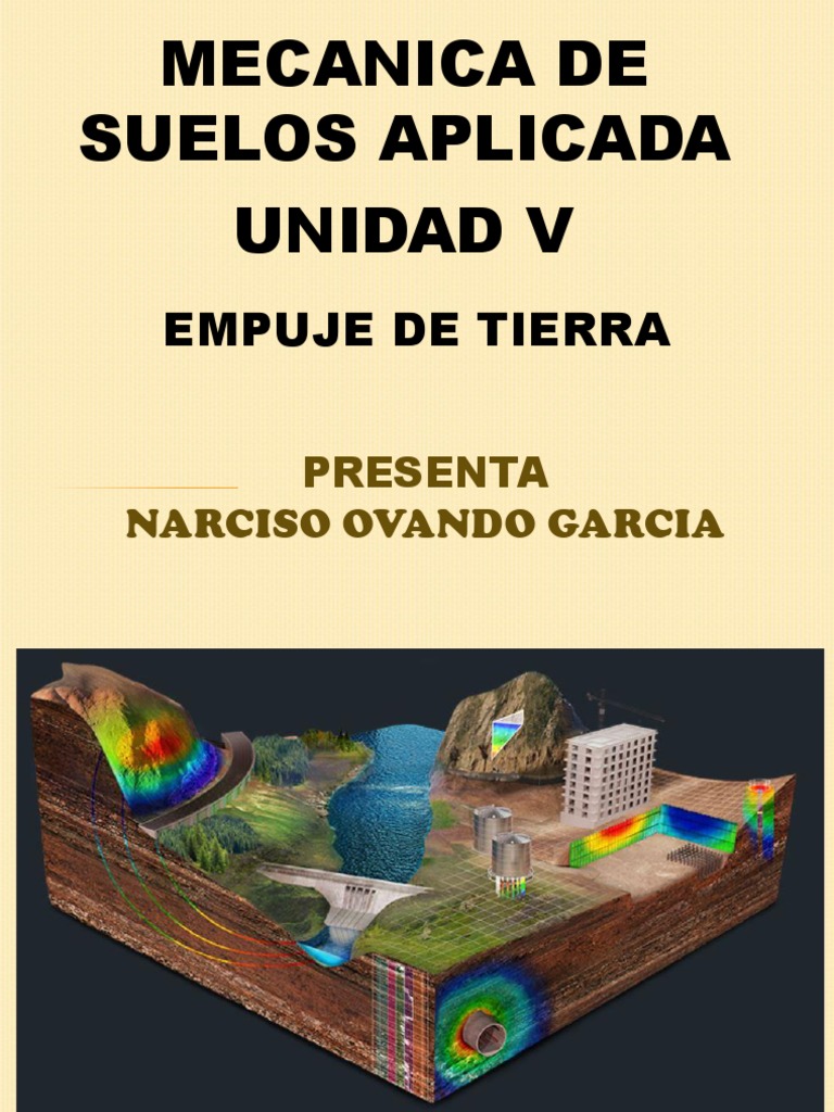 UNIDAD 5 MECANICA DE SUELOS APLICADA EMPUJE DE TIERRA de 6-7 02 DIC ...