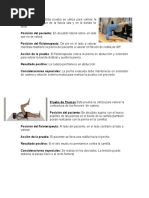 Test de Adams | PDF | Escoliosis | Especialidades Medicas