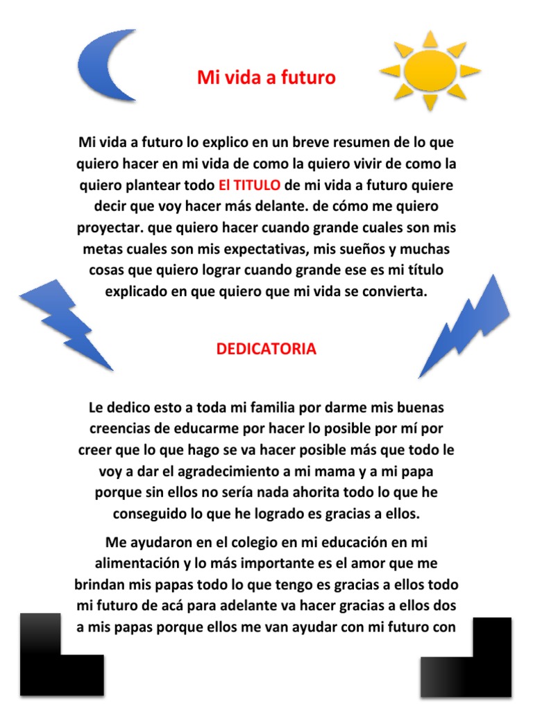 MI PROYECTO DE VIDA.pdf | PDF