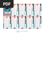 Tablas de Multiplicar Minecraft | PDF | Teaching Methods & Materials ...